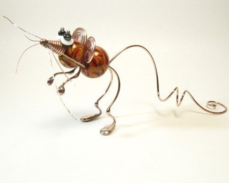 Say Cheese Bead and Wire Mouse Tutorial, Soft Soldering Copper Wire ...