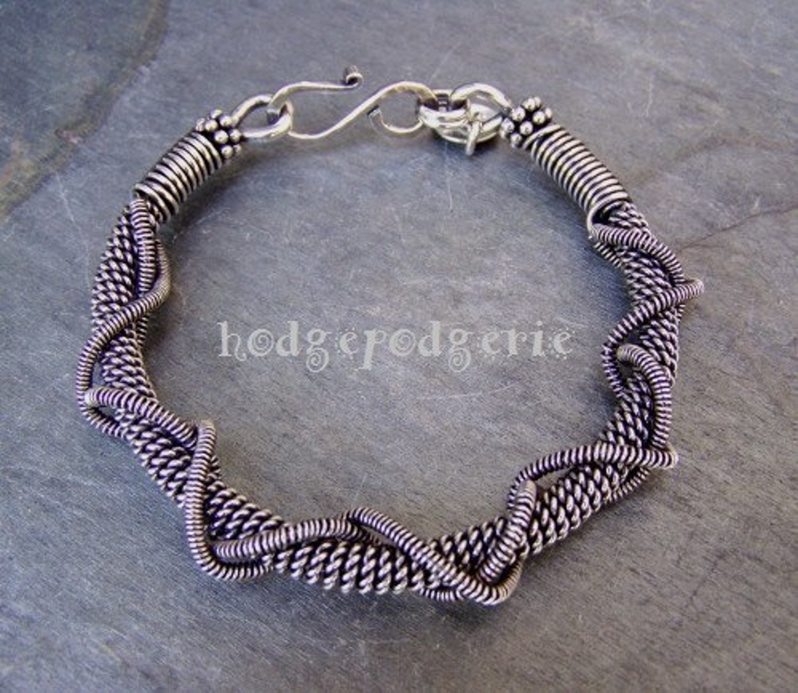 Twisted and Coiled Wire Bangle Tutorial - Etsy