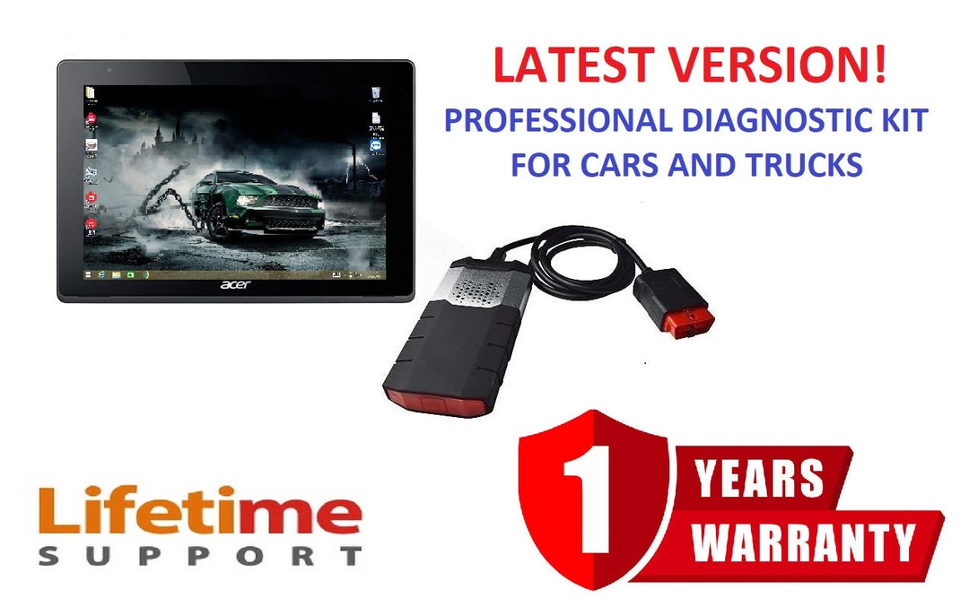 Delphi Universal Diagnostic Kit+acer Tablet - Etsy