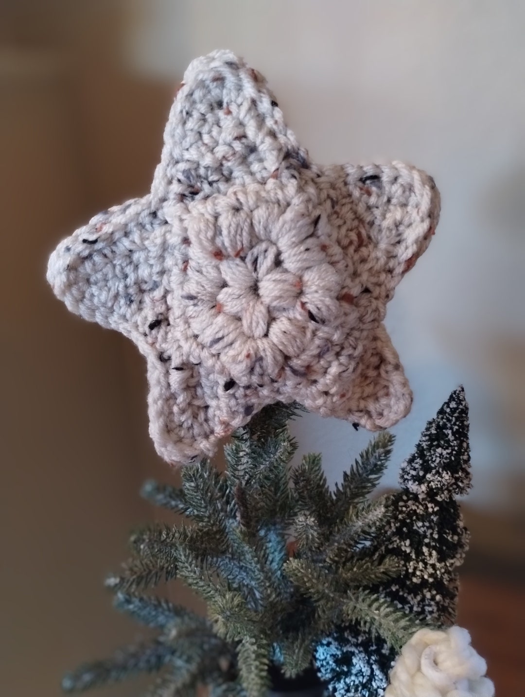 Small Star Christmas Tree Topper - Etsy