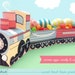 Sweet Treat Train Set - Party Centerpiece and Favor Box, Holds Cupcakes ...