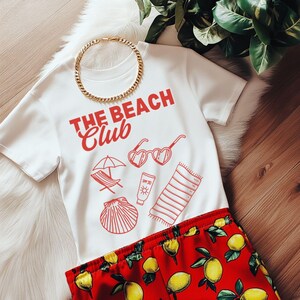 The Beach Club Shirt, Beach Themed Shirt, Sun Kissed Shirt, Beach Bum ...