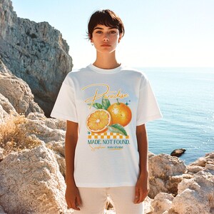 Orange Fruit Shirt, Fresh Orange Fruit, Floral Orange Fruit, Orange ...