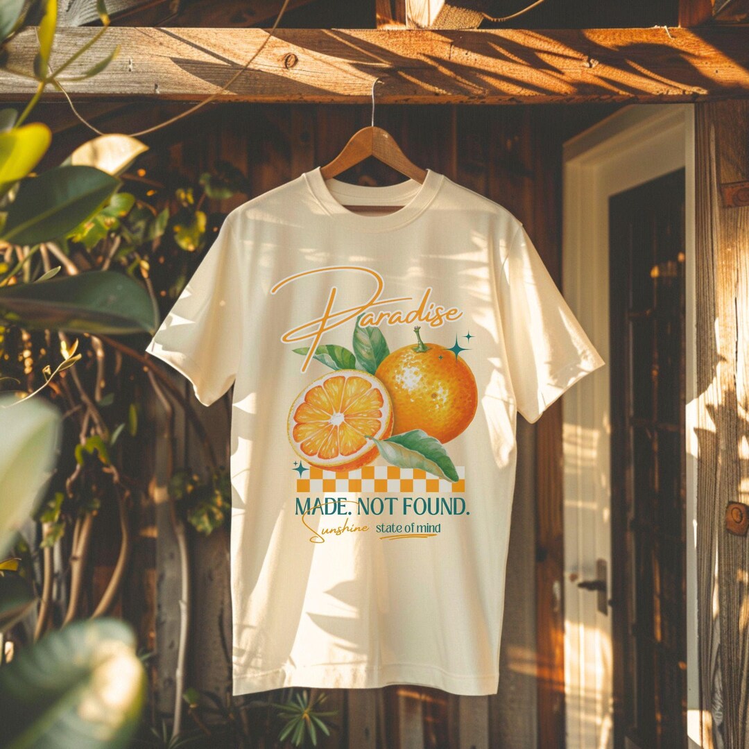 Orange Fruit Shirt, Fresh Orange Fruit, Floral Orange Fruit, Orange ...