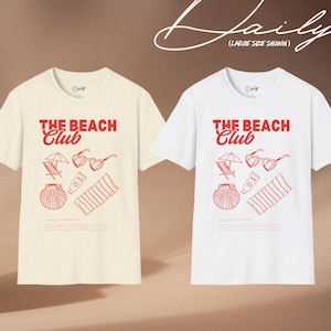The Beach Club Shirt, Beach Themed Shirt, Sun Kissed Shirt, Beach Bum ...