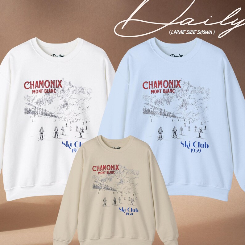 Chamonix France Ski Sweatshirt, Apres Ski Sweatshirt, Cute Ski ...