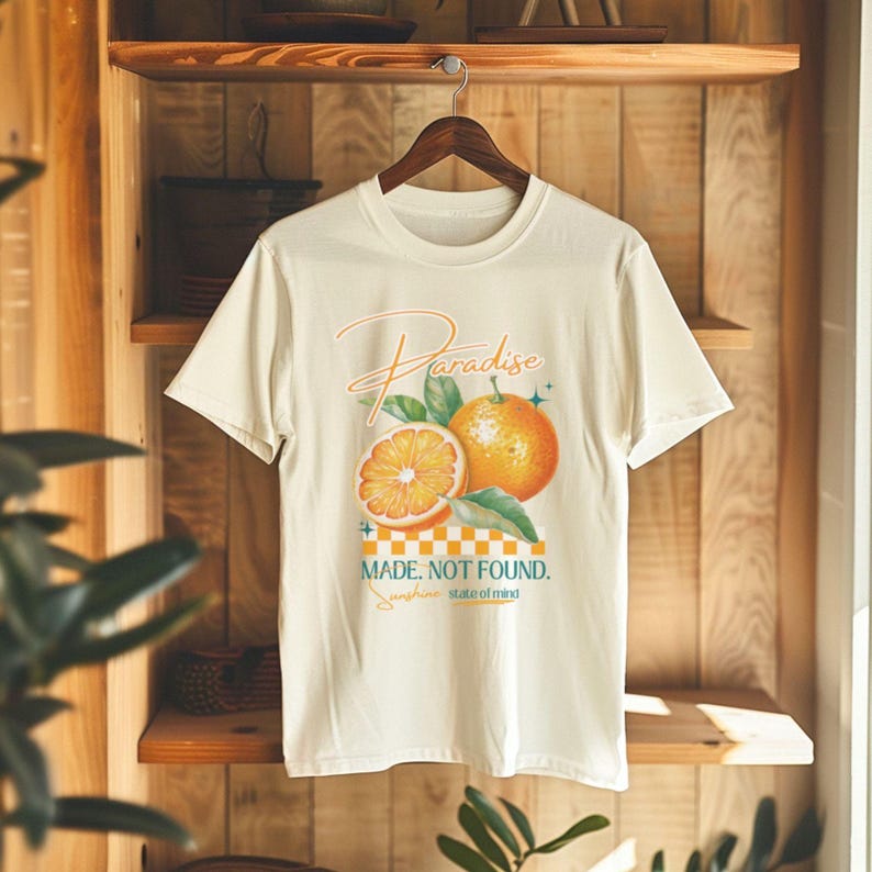 Orange Fruit Shirt, Fresh Orange Fruit, Floral Orange Fruit, Orange ...