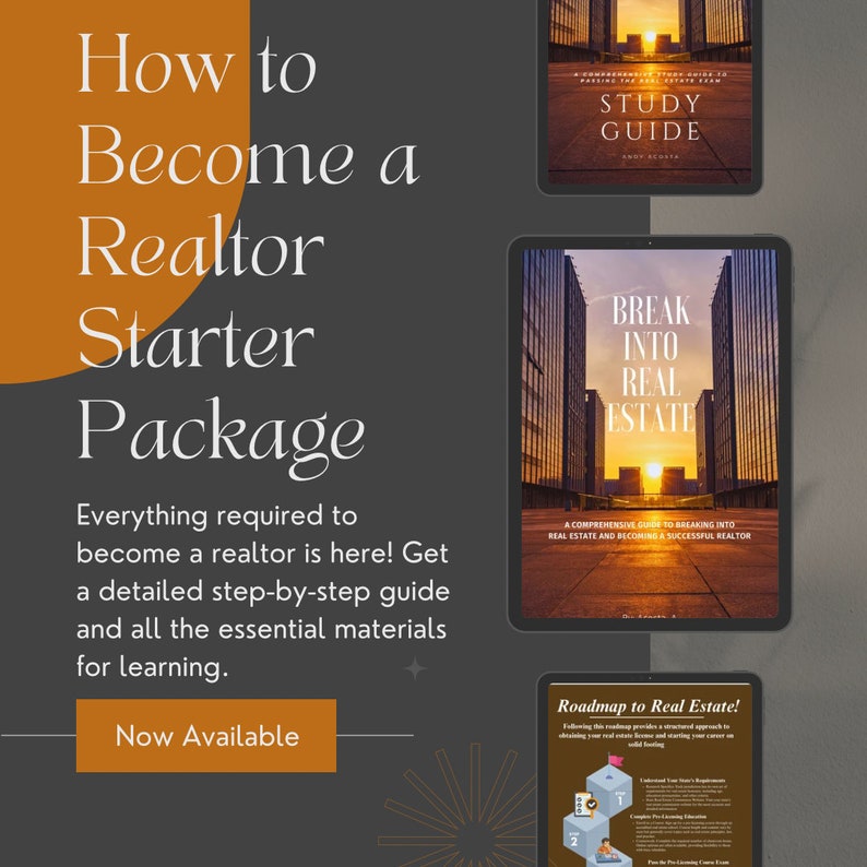 How to Become a Real Estate Agent Starter Kit - Etsy