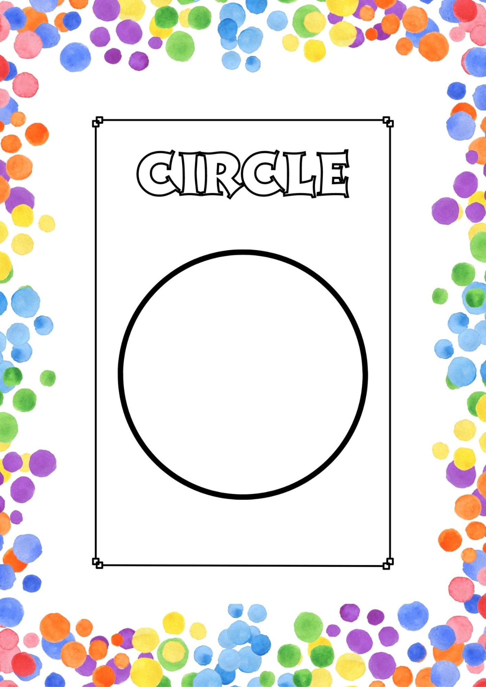 16 Basic Shape Coloring Pages 16 Printable Shapes Coloring Pages Basic ...