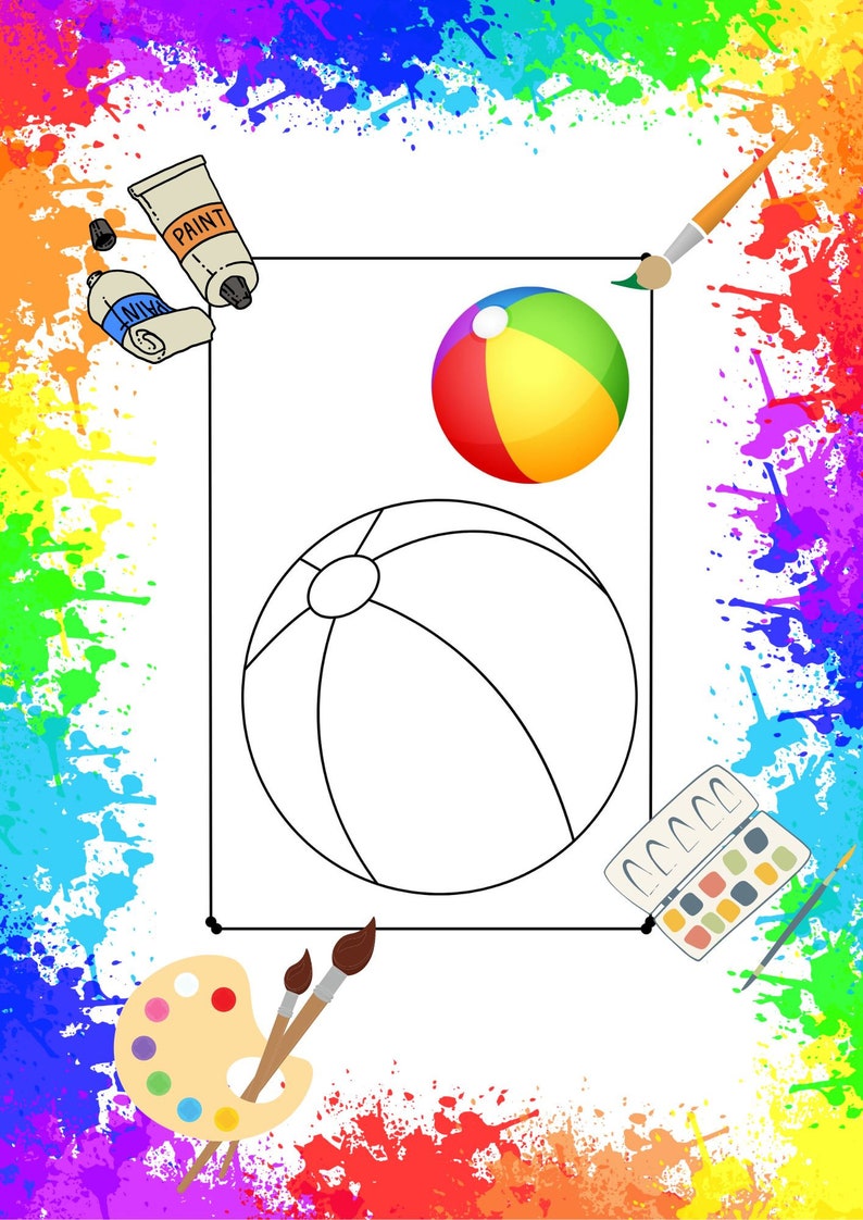 Kids Coloring Pages |coloring Worksheets |learning Colors Pages ...