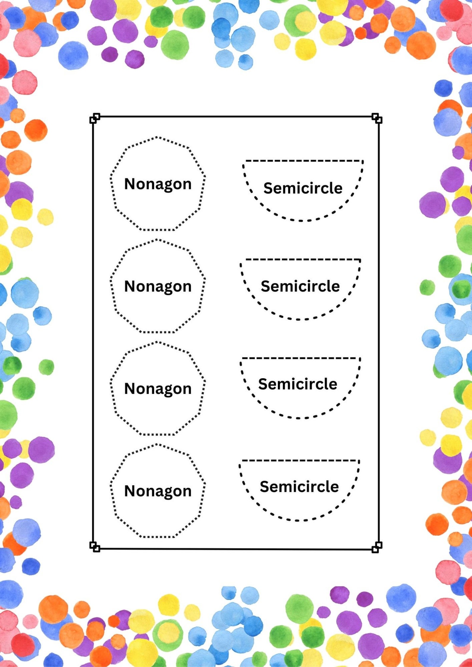 16 Basic Shape Coloring Pages | Coloring Pages | Basic Shape Pages ...