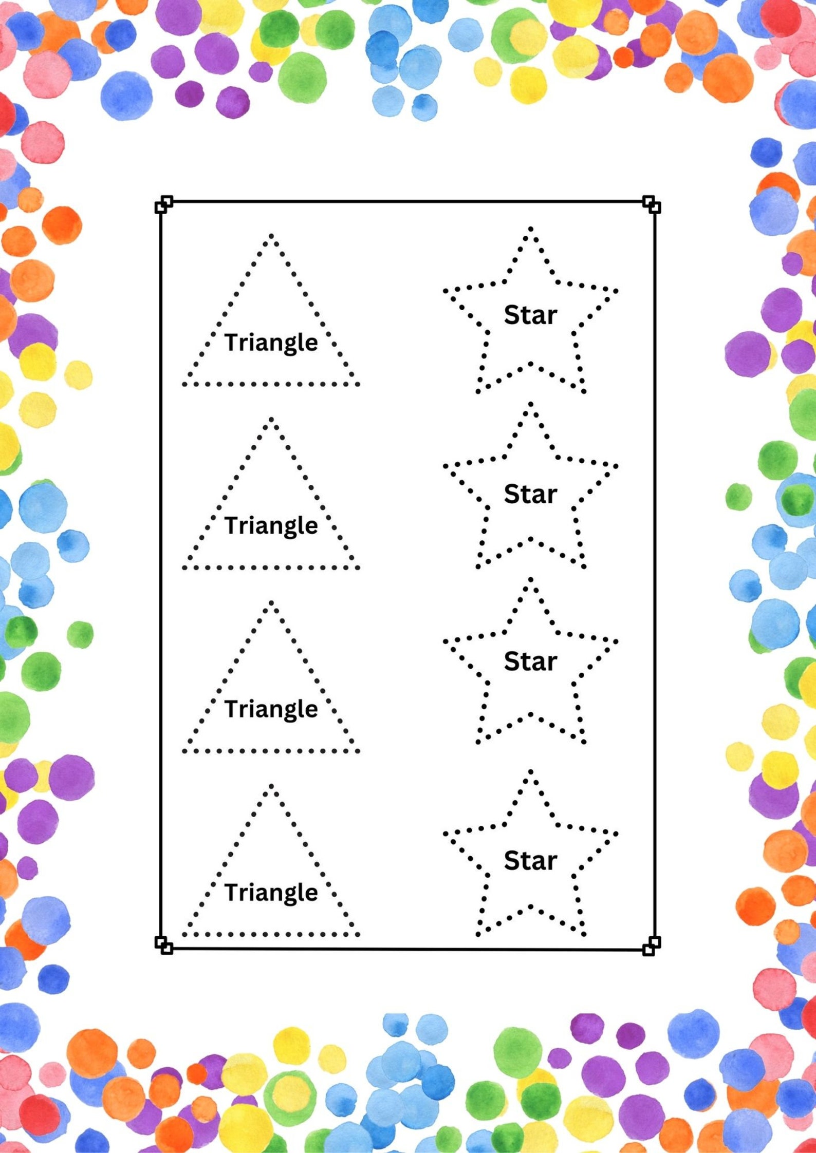 16 Basic Shape Coloring Pages | Coloring Pages | Basic Shape Pages ...
