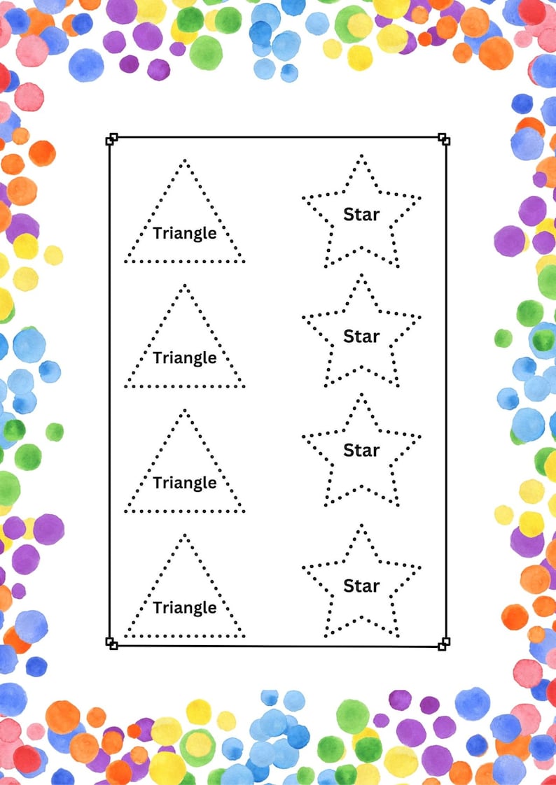 16 Basic Shape Coloring Pages | Coloring Pages | Basic Shape Pages ...
