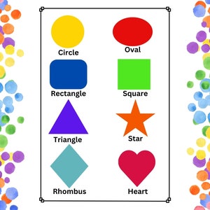 16 Basic Shape Coloring Pages | Coloring Pages | Basic Shape Pages ...