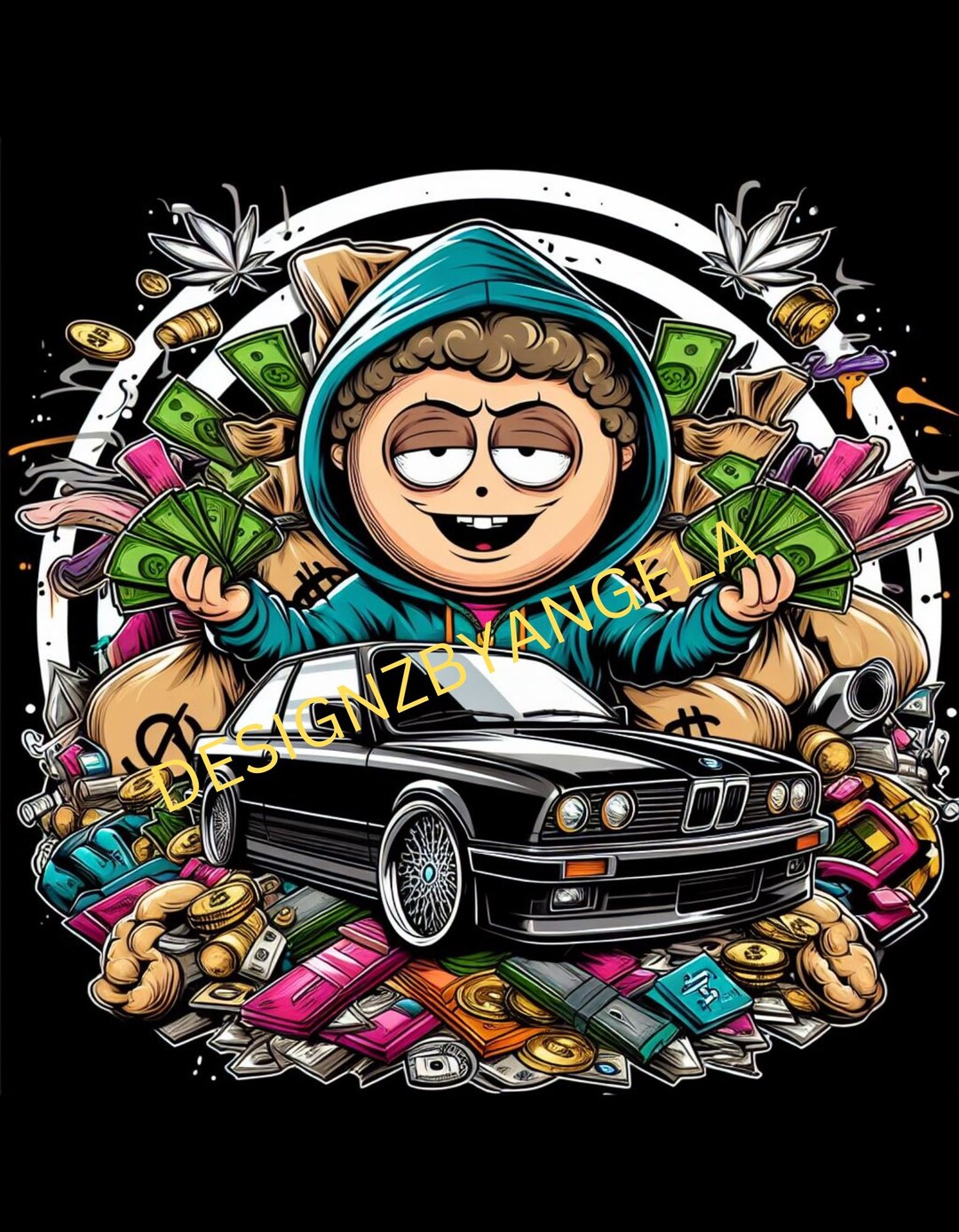 Cartman Hood Digital PNG/SVG - Etsy