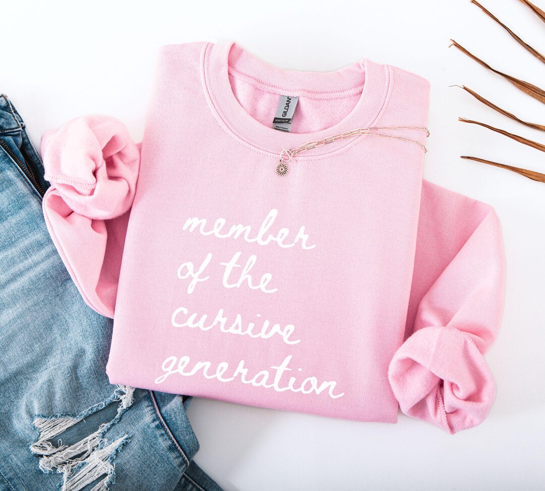 Cursive Generation Sweatshirt: Unisex Heavy Blend Crewneck - Etsy