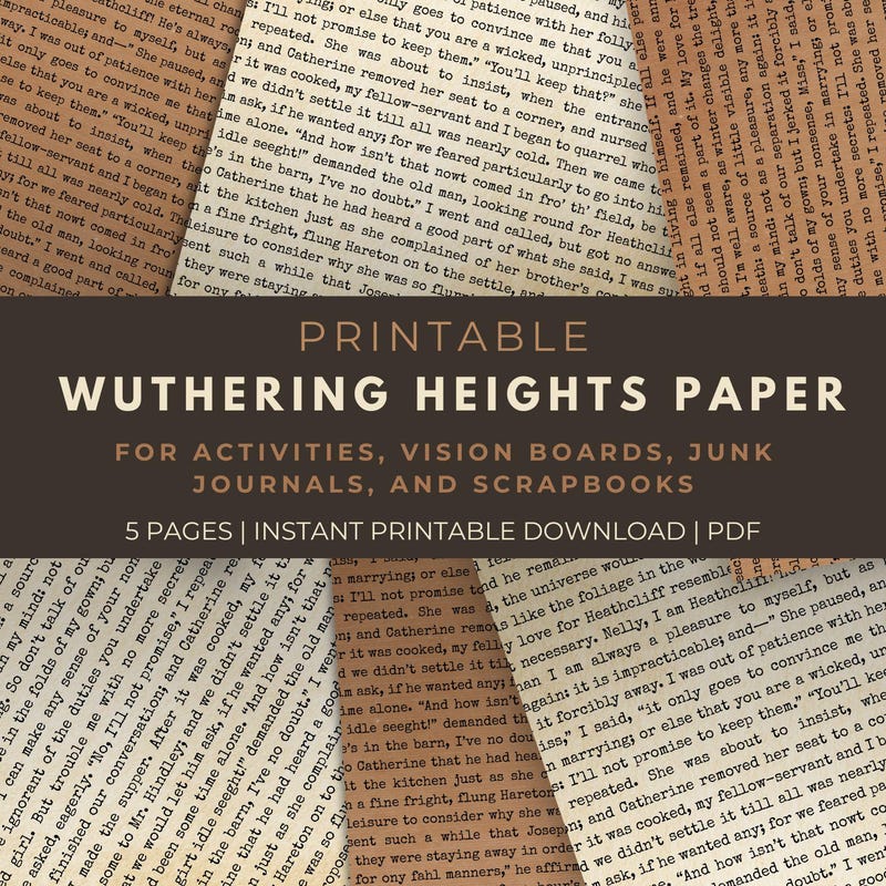 Wuthering Heights - Etsy