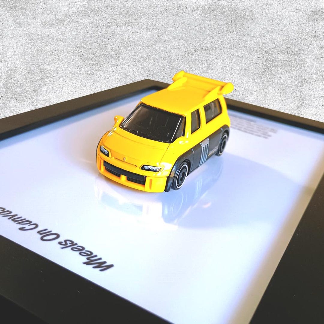 Renault Espace F1 3D Car Wall Art – Rare Supervan Poster for Garage Man ...