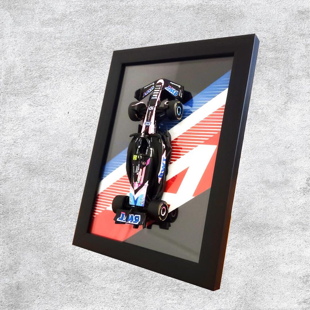 Alpine F1 Team 3D Car Poster | Iconic Formula 1 Team Wall Art | Cool ...