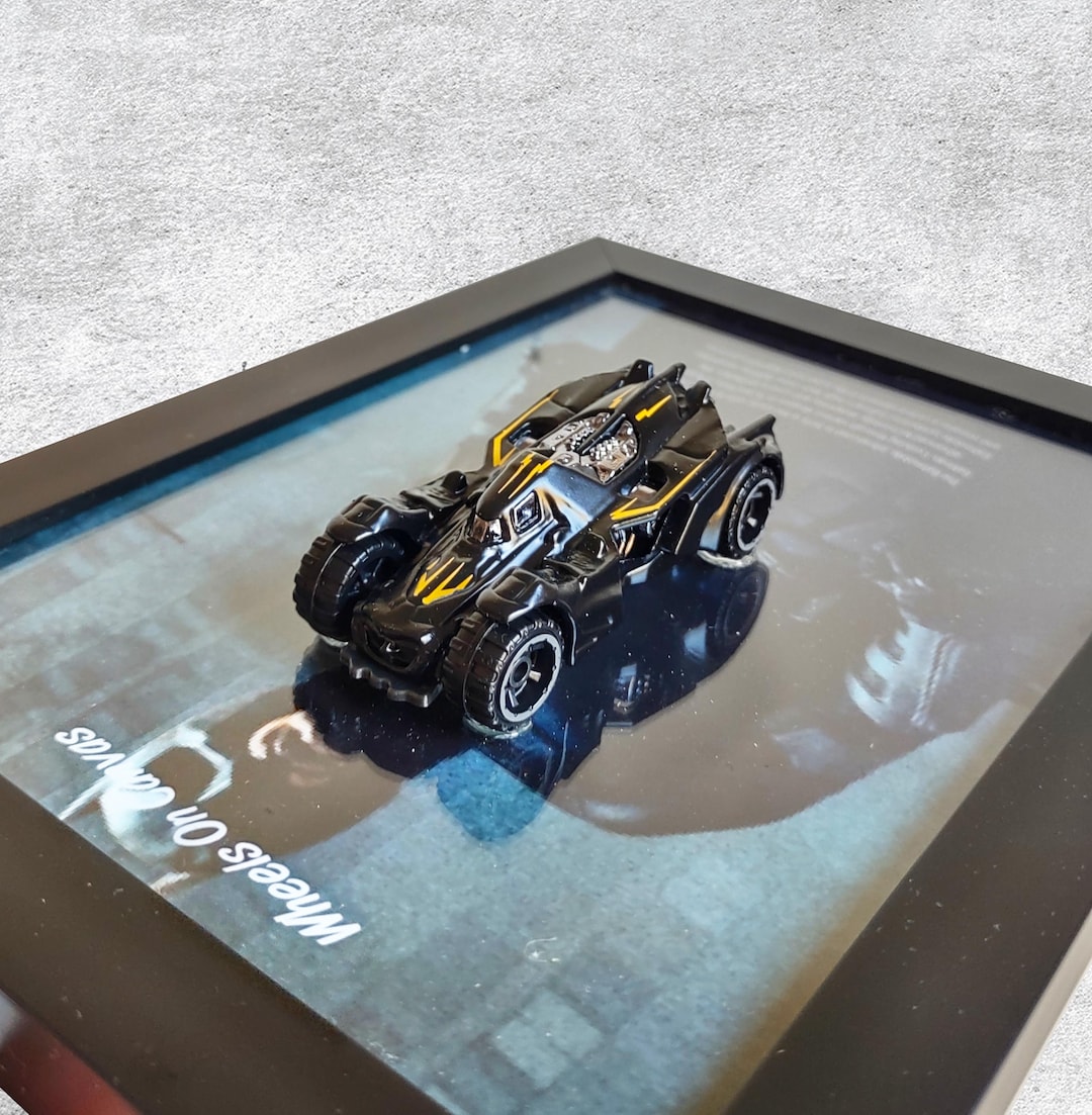 Batmobile 3D Car Poster Iconic Superhero Vehicle Wall Art Cool Gifts ...