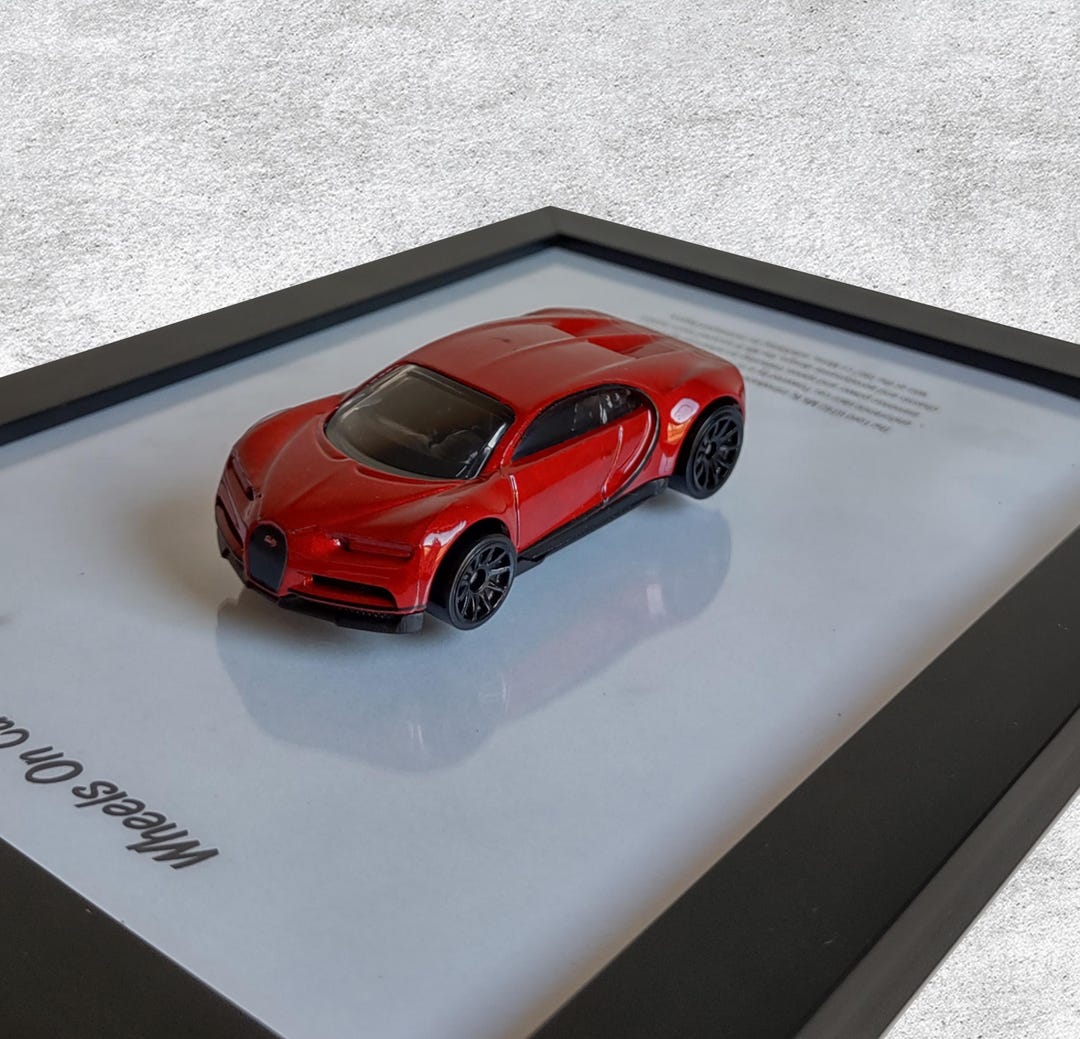 Bugatti Chiron 3D Hypercar Poster Iconic Luxury Car Wall Art Cool Gifts ...