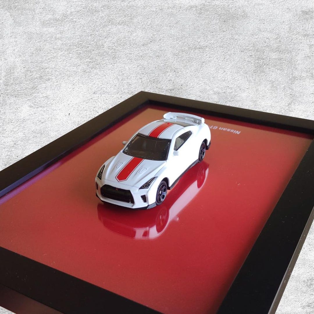 Nissan GT-R R35 3D Car Poster | Iconic JDM Sports Sedan Wall Art | Cool ...