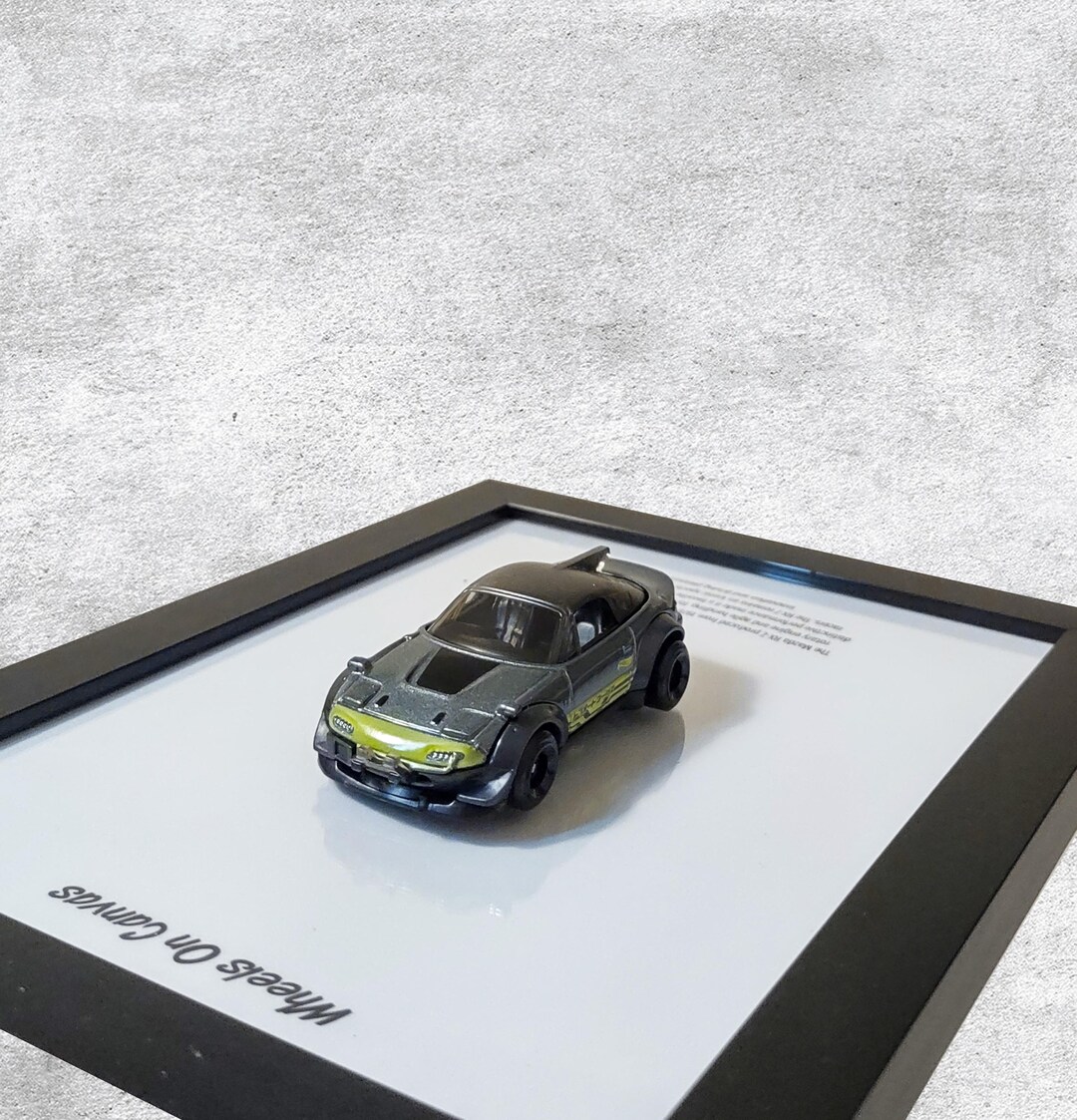 Mazda MX-5 Miata 3D Car Poster | Classic Roadster Wall Art | Cool ...