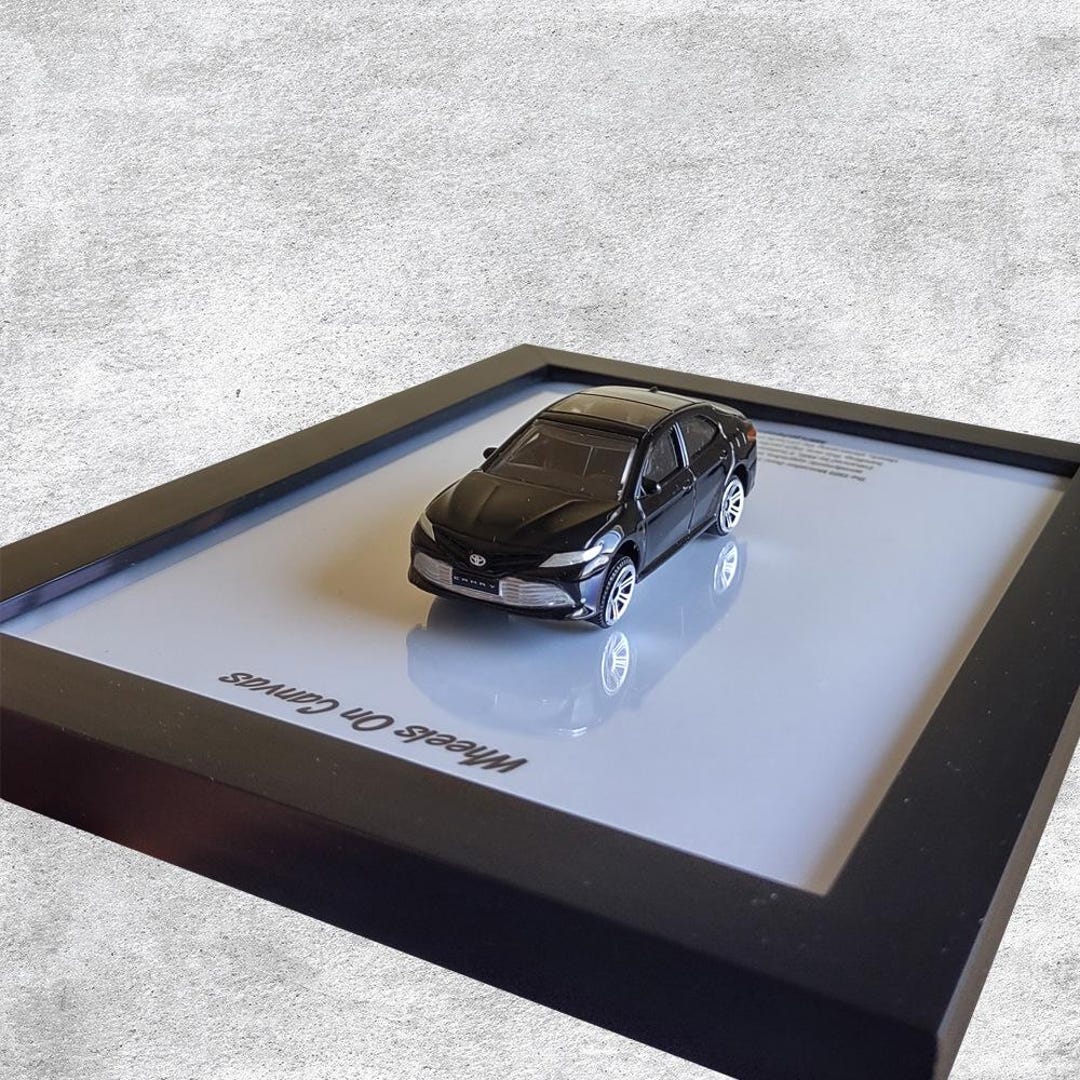 Toyota Camry 3D Car Poster | Iconic Sedan Wall Art | Cool Gifts for Him ...