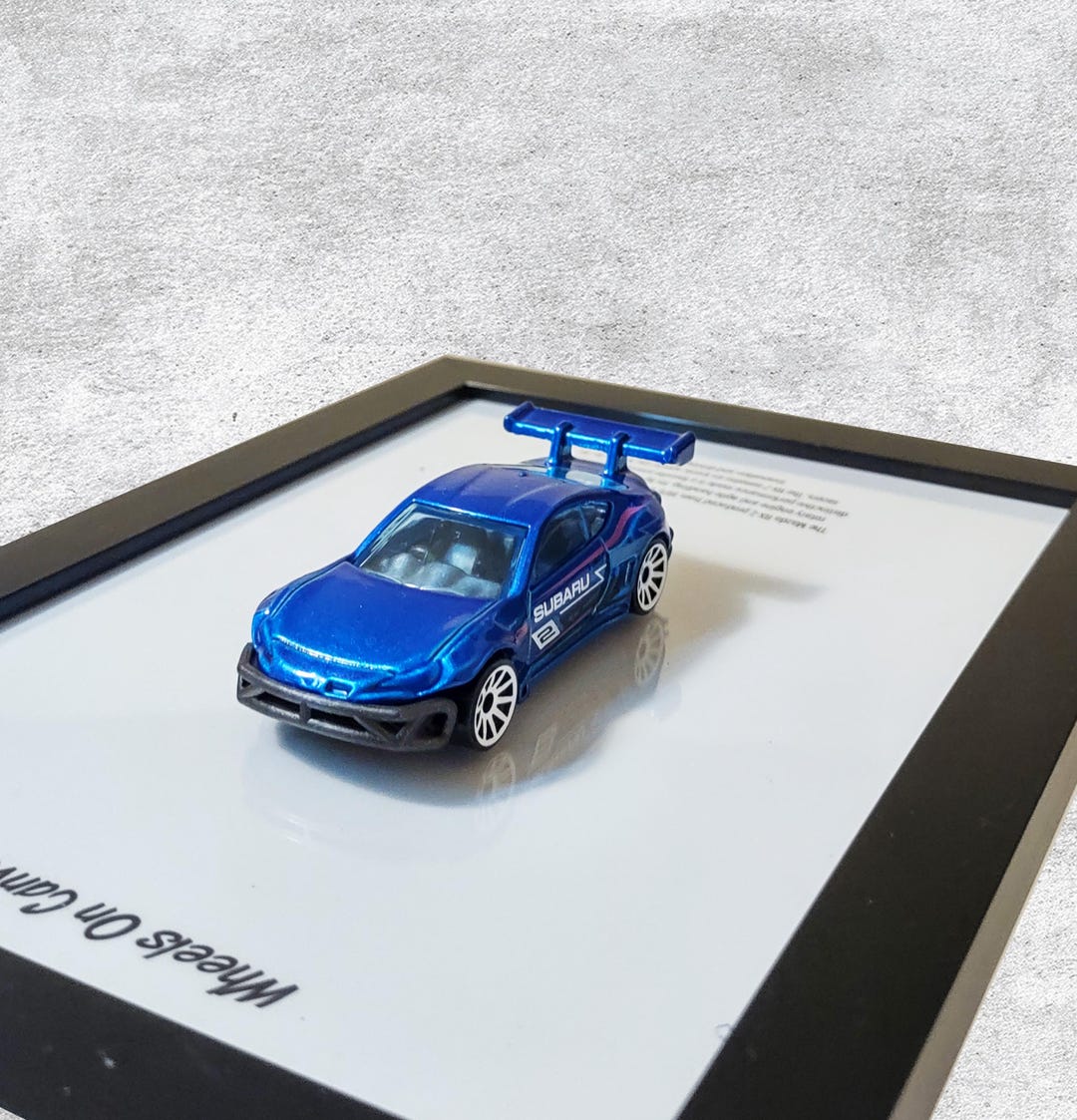 Subaru BRZ 3D Car Poster | Iconic Sports Car Wall Art | Cool Gifts for ...