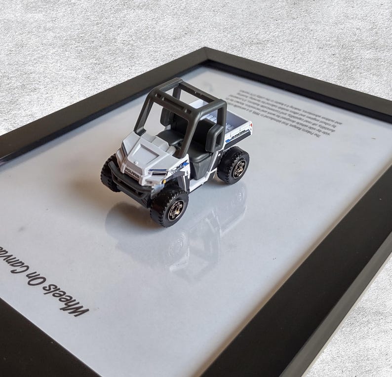 Polaris Ranger 3D UTV Poster | Iconic Utility Vehicle Wall Art | Cool ...