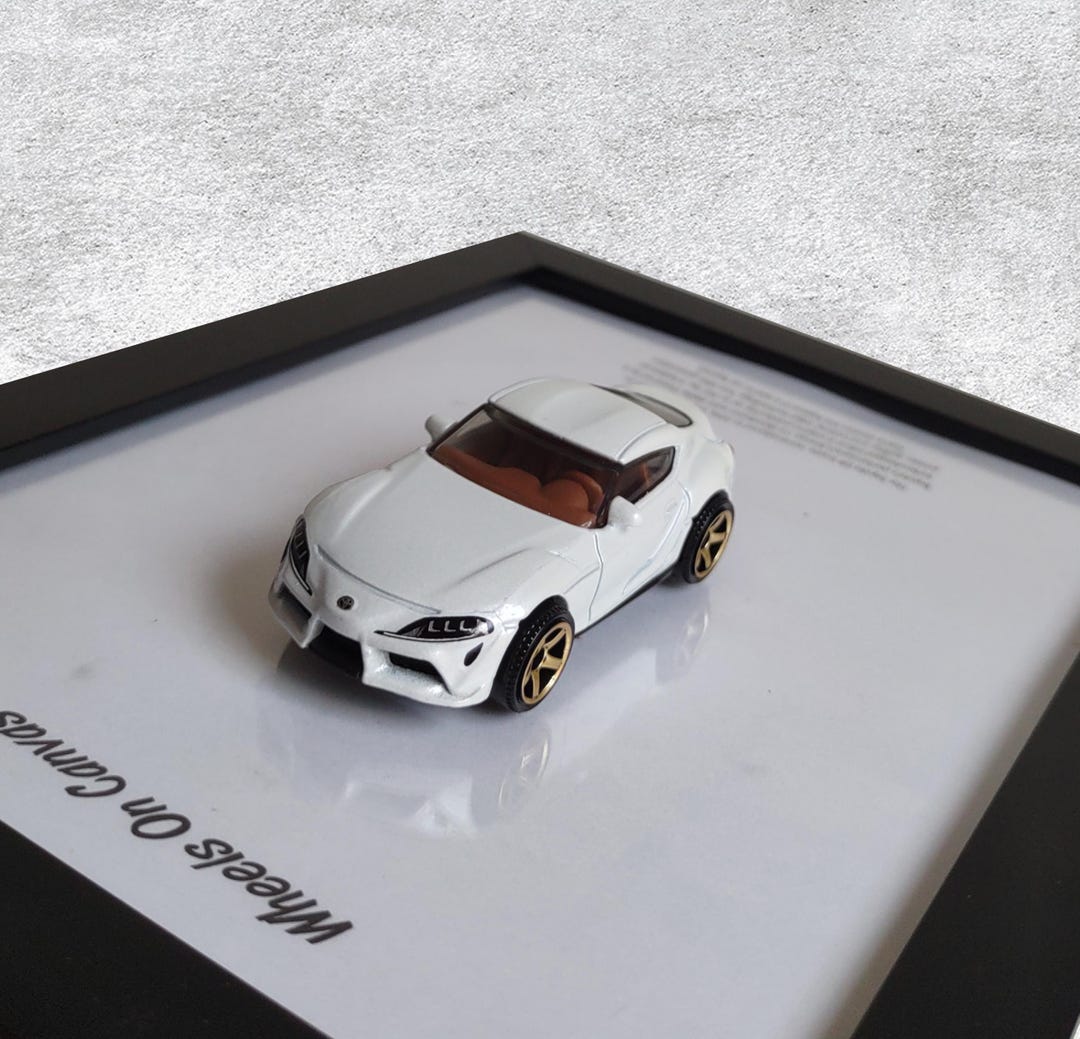Toyota GR Supra 3D Car Poster | Iconic Sports Car Wall Art | Cool Gifts ...