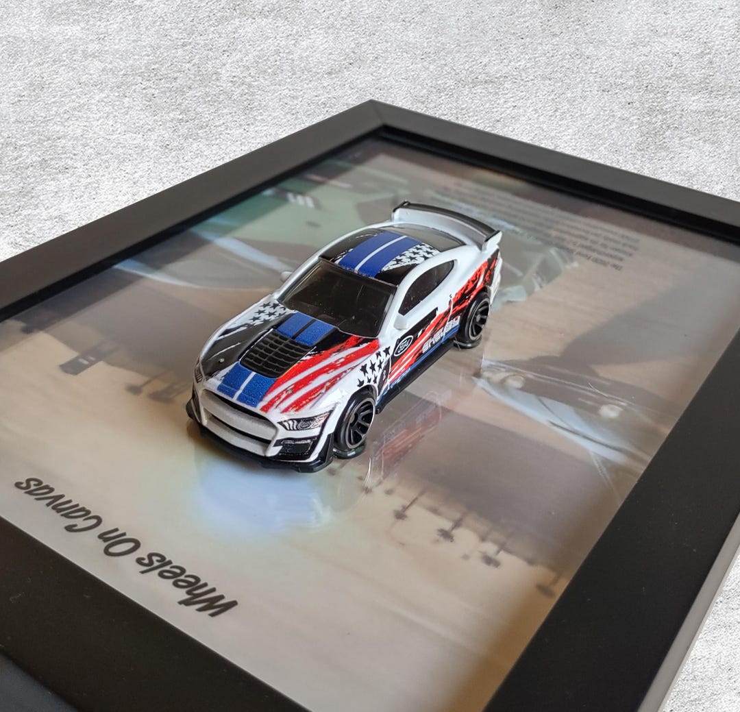 Ford Shelby GT500 3D Car Poster | Iconic Muscle Car Wall Art | Cool ...