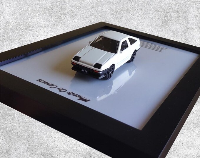 Toyota AE86 3D Car Poster | Iconic JDM Drift Legend Wall Art | Cool ...