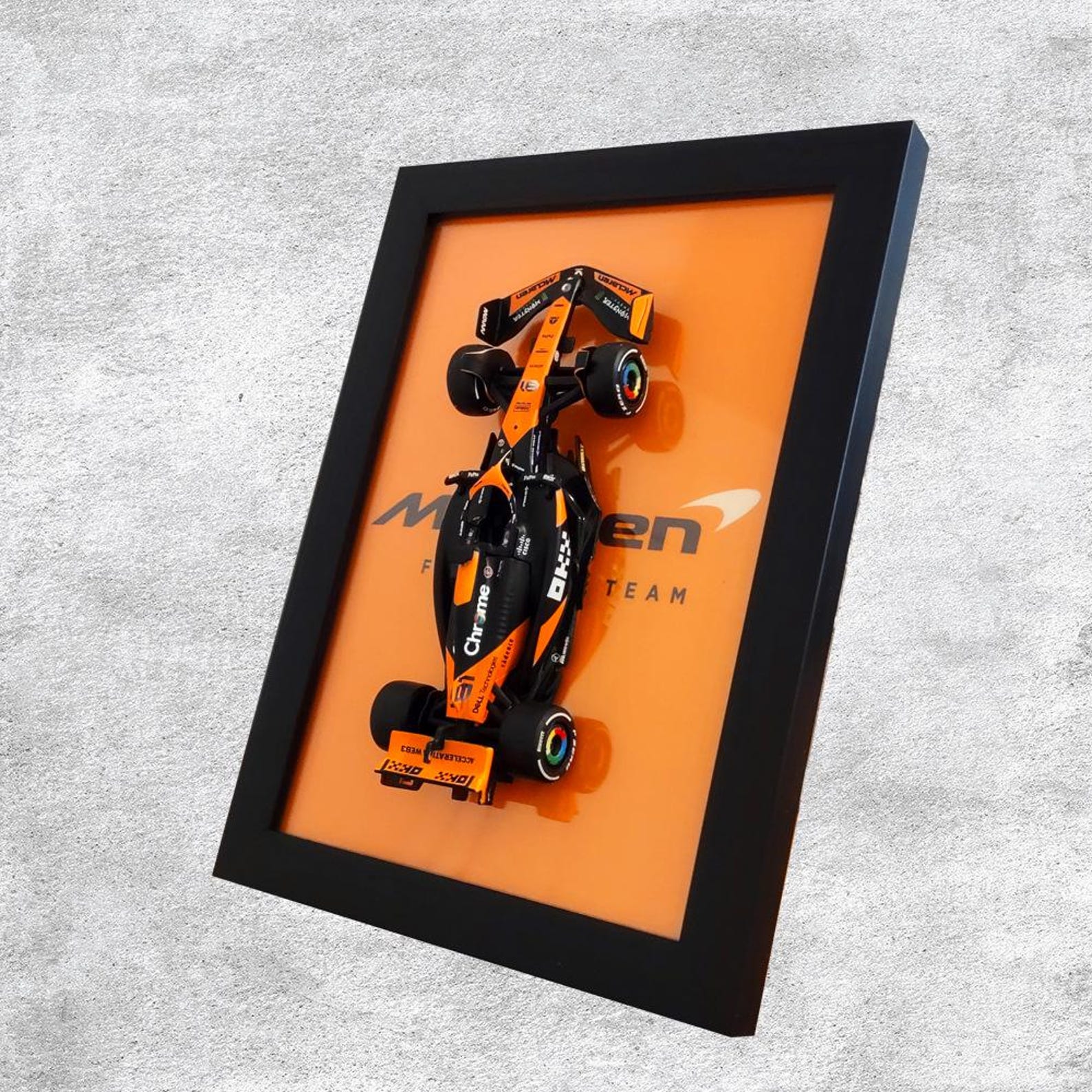 Mclaren F1 Team 3D Car Poster | Iconic Formula 1 Team Wall Art | Cool ...