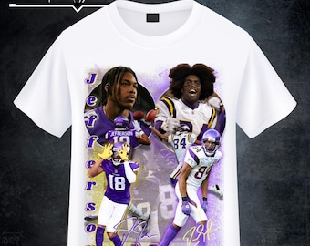 Justin Jefferson Randy Moss Vikings Shirt - Etsy