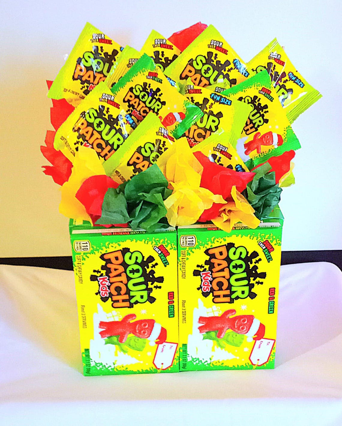 Sour Patch Kids Christmas Candy Bouquet - Etsy