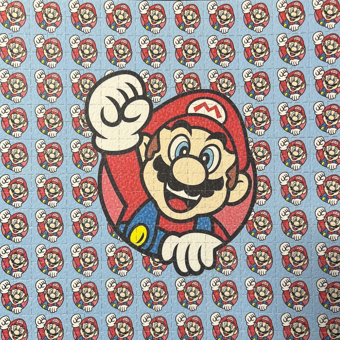 Super Mario Blotter Art 18cm X 18cm 400 Tabs LSD FREE high Quality ...