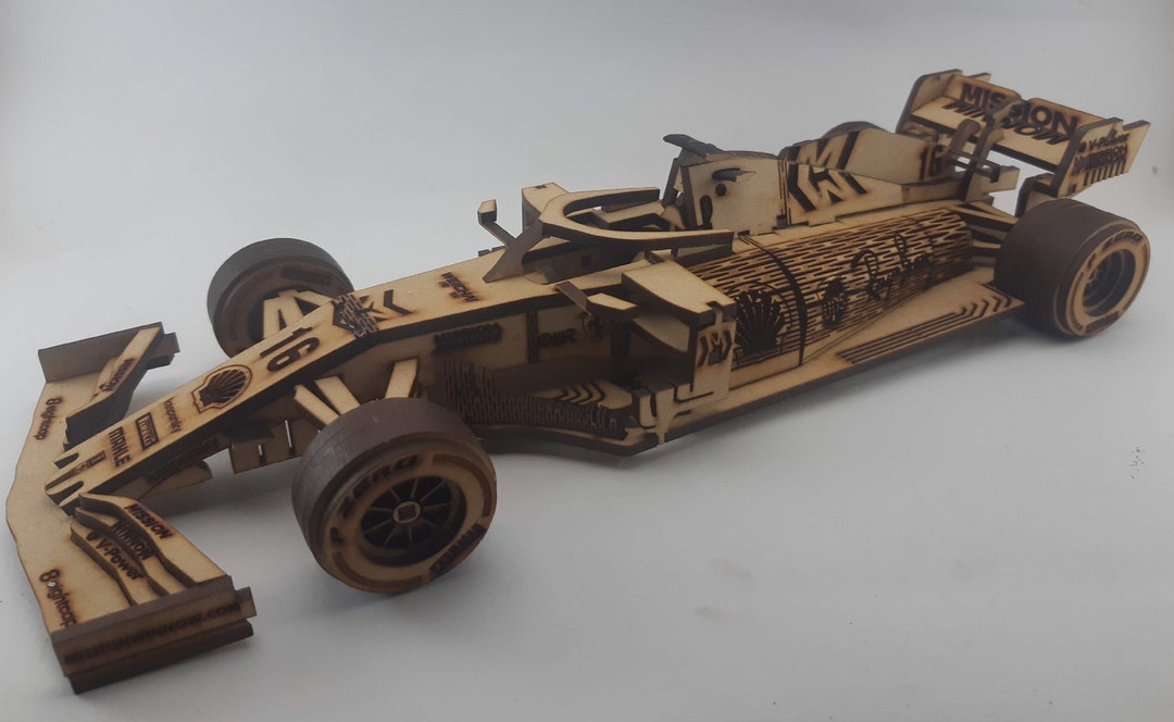 Ferrari SF1000 F1 MDF 3d Model for Laser Cutting - Etsy