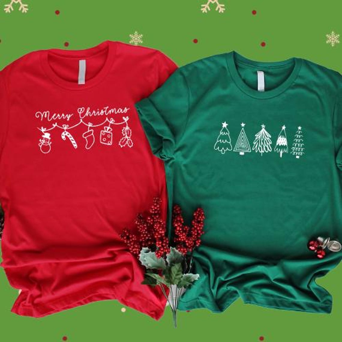 Dainty Christmas Bundle SVG, Christmas Svg, Cute Christmas Cut Files ...