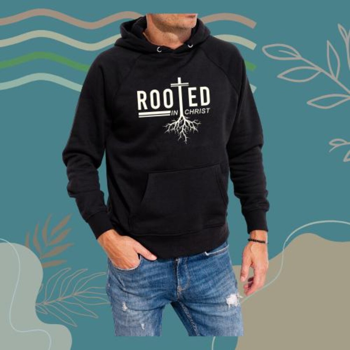 Rooted in Christ Svg, Christian Svg, Inspirational Svg, Bible Quotes ...