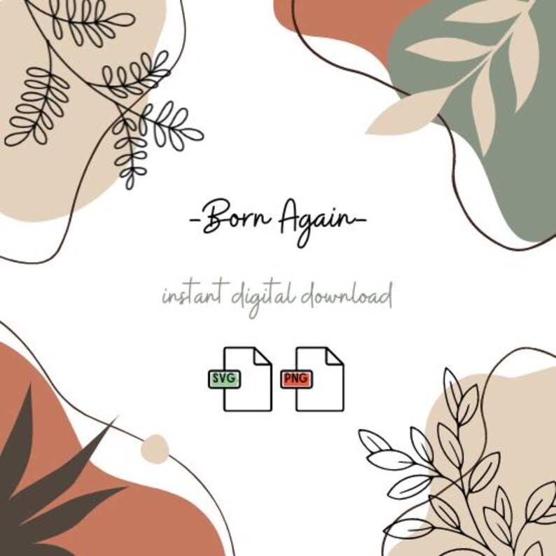 Born Again Svg, Christian Svg, Inspirational Svg, Bible Quotes Svg ...