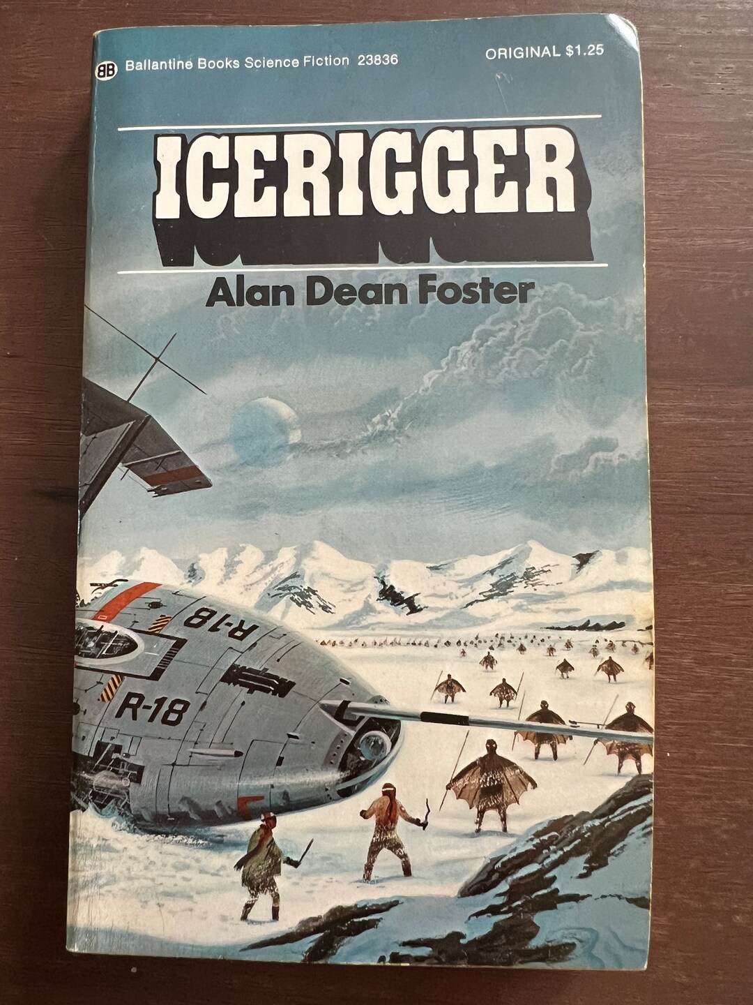 Icerigger by Alan Dean Foster (1974 Ballantine, 3rd Printing) - Etsy