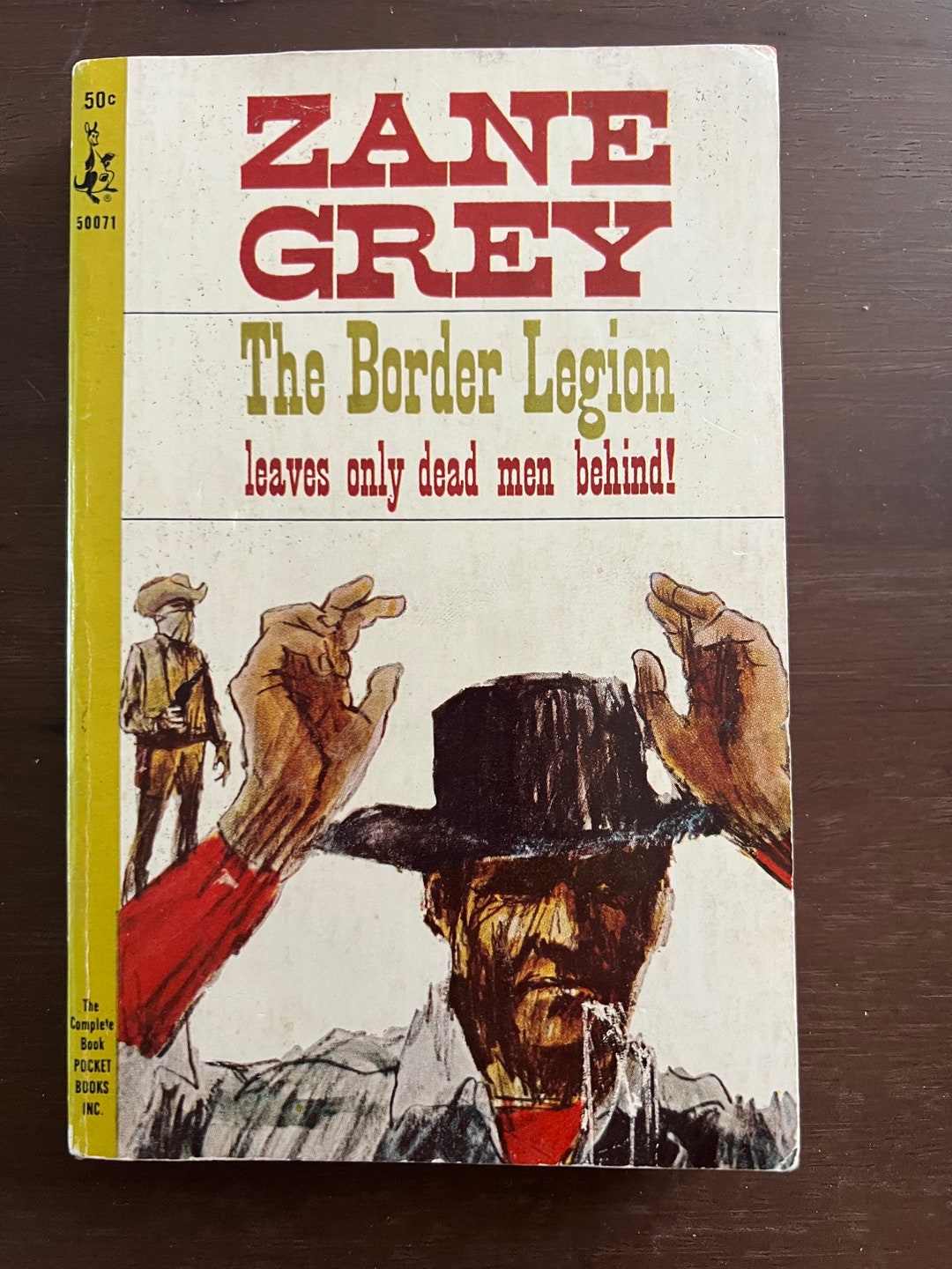 The Border Legion by Zane Grey (1965 Pocket Book Edition, 3rd Printing ...