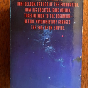 Prelude to Foundation by Isaac Asimov (1988 Doubleday) - Etsy