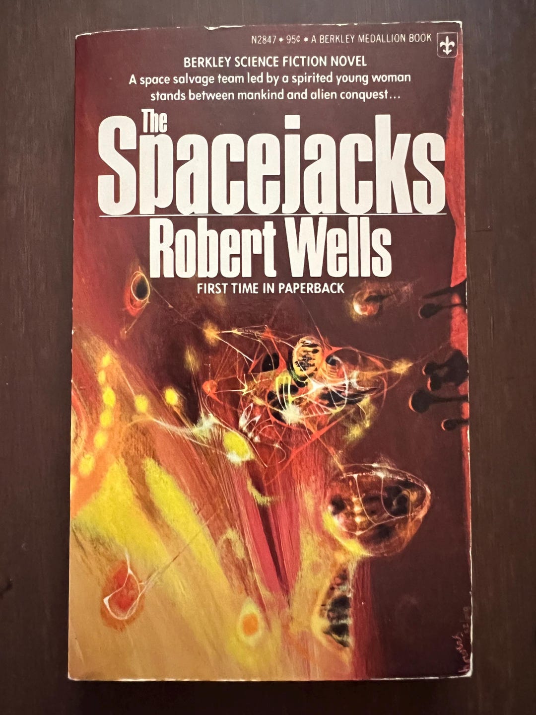 The Spacejacks by Robert Wells 1975 Berkley Edition - Etsy