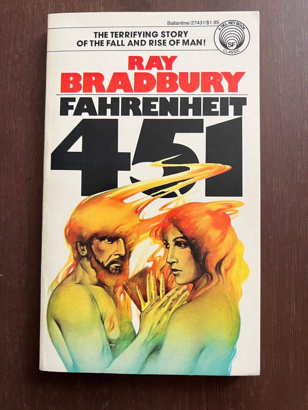 Fahrenheit 451 by Ray Bradbury 1978 Del Rey, 46th Printing - Etsy