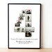 Fourth Years Together Personalized Photo Collage, 4 Year Anniversary ...