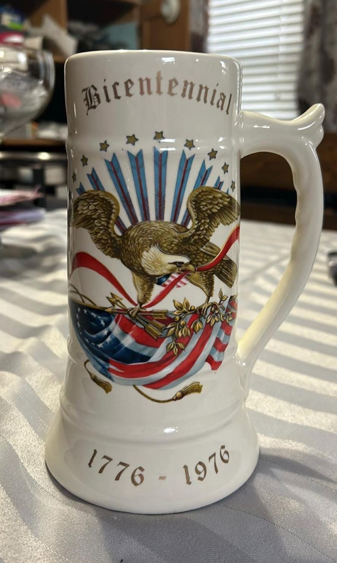 Bicentennial 1776 to 1976 Beer Stein Signed by Artist - Etsy