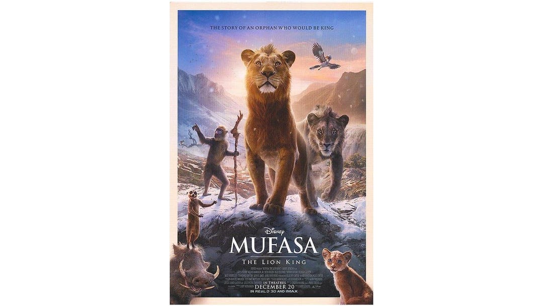 Muafsa Lion, Disney, a Walt Disney Masterpiece the Lion King Poster - Etsy
