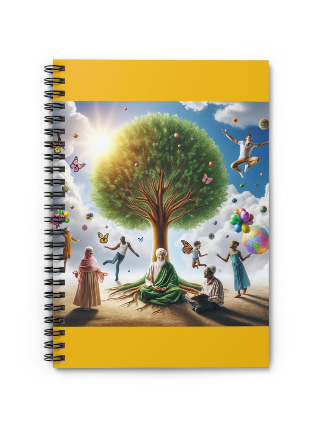 Spiral Notebook - Ruled Line,serenity, Peace, Self Love, Anxiety ...